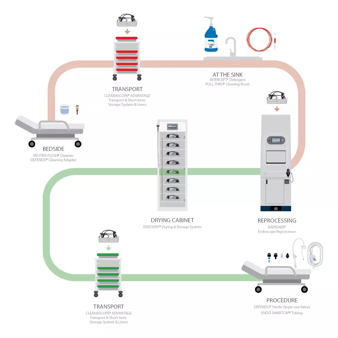 RAPIDAER™ Endoscope Reprocessor | Duomed